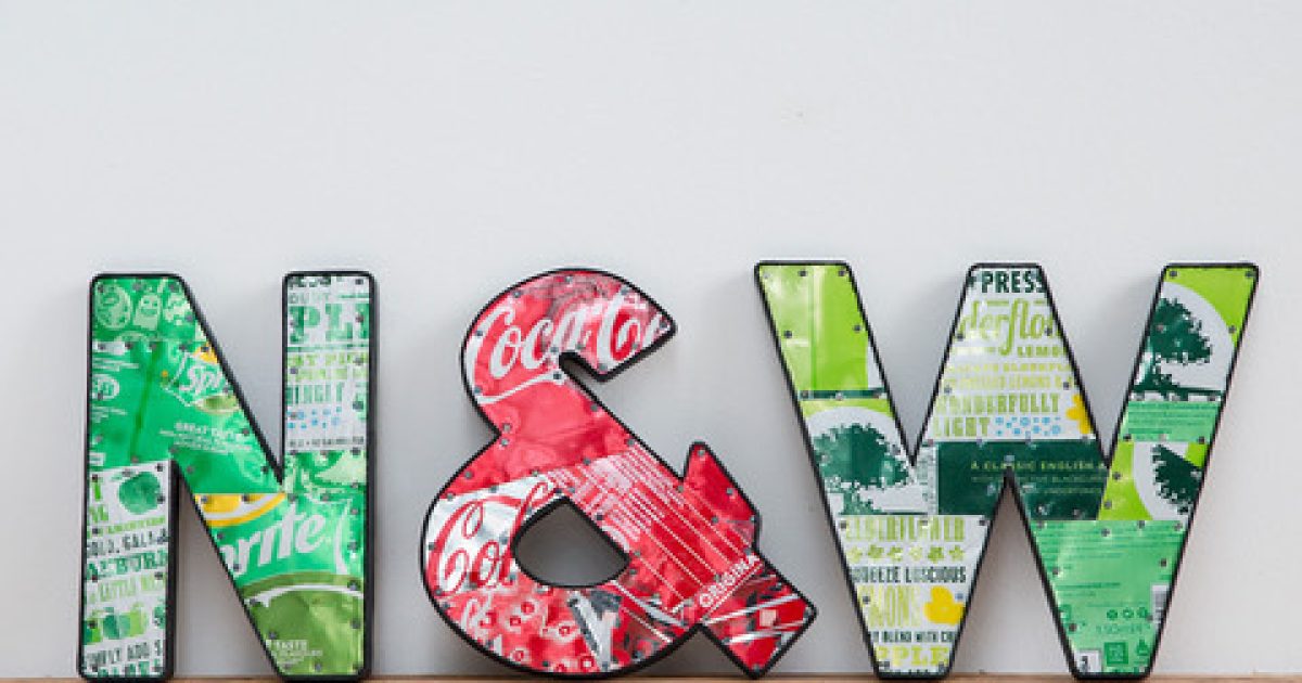 Unusual Gifts: A Drinks Can Letter Making Workshop | WonderDays