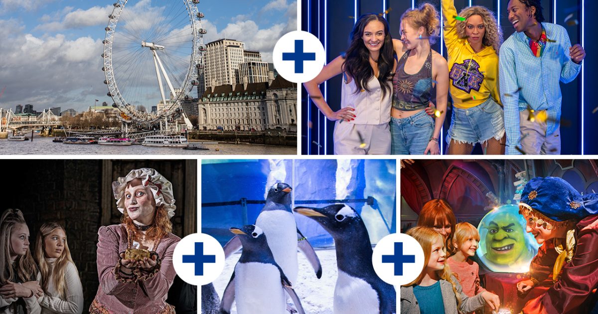 Merlin's Magical Pass-Madame Tussauds, The London Eye,… | WonderDays