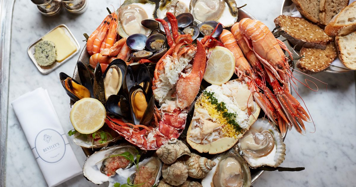 Seafood Platter Dining Experience at Bentley's Mayfair | WonderDays