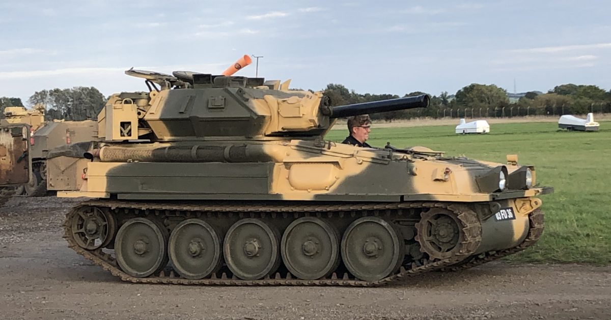 Scorpion Firing Tank Driving Experience | WonderDays
