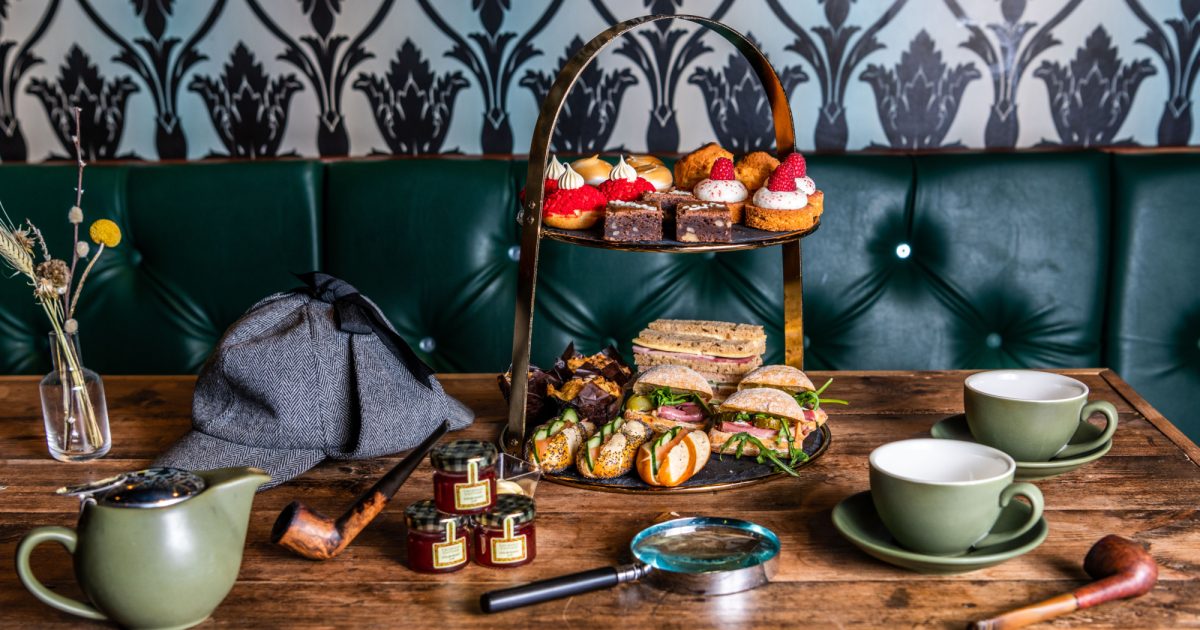 Sherlock’s Afternoon Tea & Tabletop Mini Mystery… | WonderDays