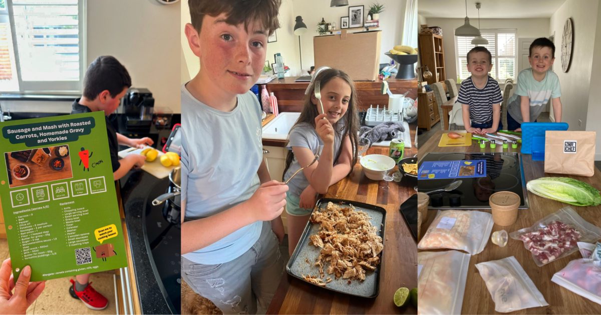 Junior Cooking Lesson Subscription Box | WonderDays