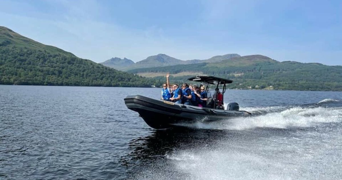 Speedboat Experience and Island Visit Around Loch Lomond | WonderDays