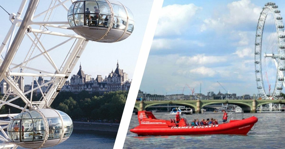 London Eye and Ultimate London Speedboat Adventure | WonderDays