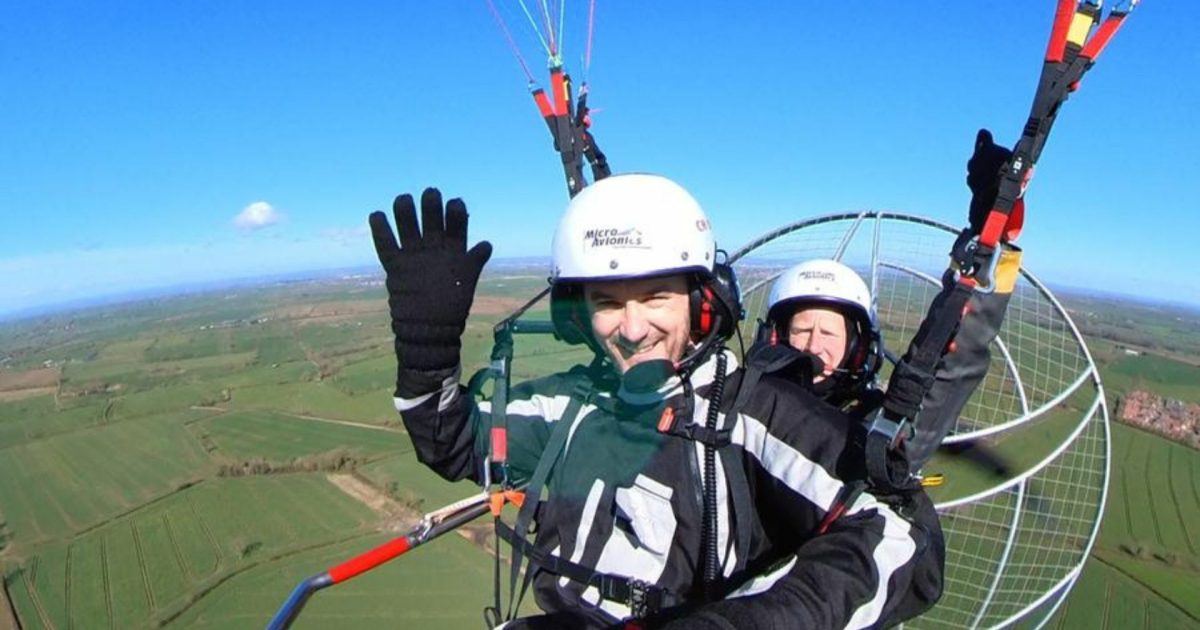 tandem paramotor experience