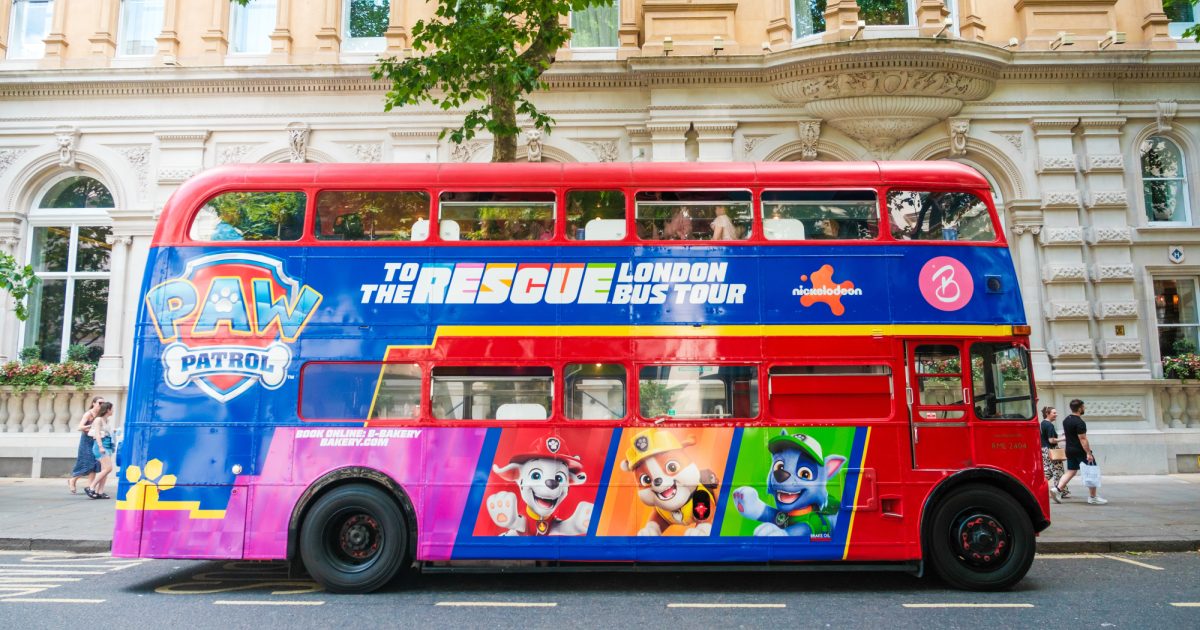 PAW Patrol Afternoon Tea Bus Tour | WonderDays