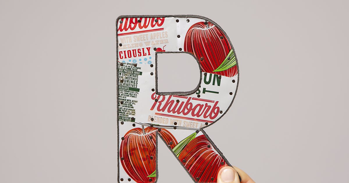 Drinks Can Letter Making Workshop | WonderDays